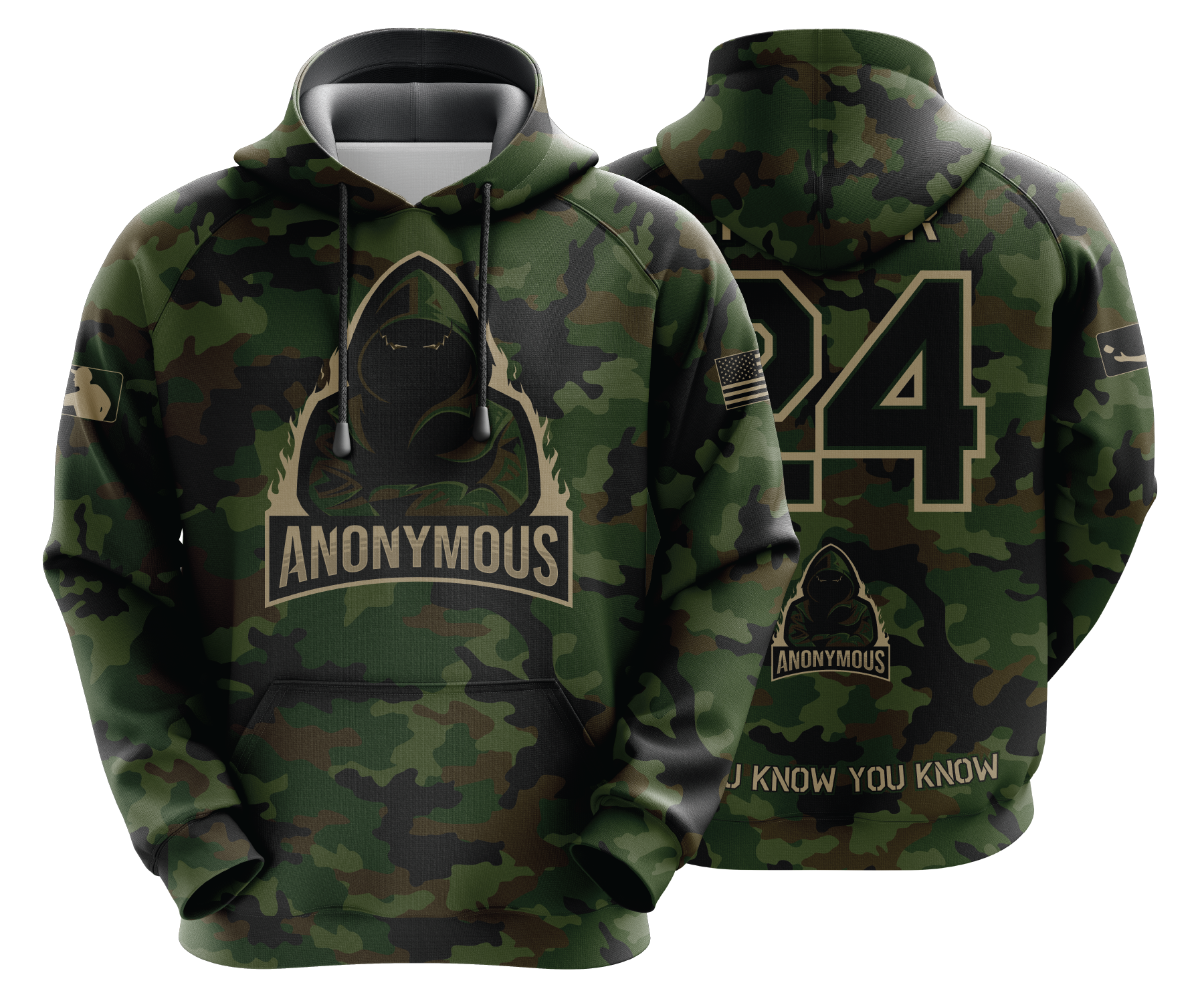Anonymous Cornhole - CAMO - FDS | Hoodie – eShore Sports