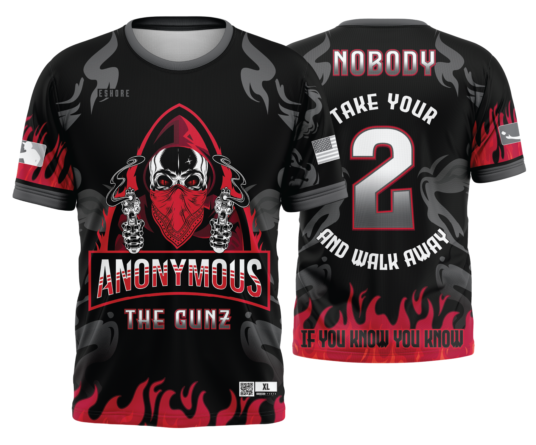 Anonymous Cornhole - GUNZ - FDS | Jersey – eShore Sports