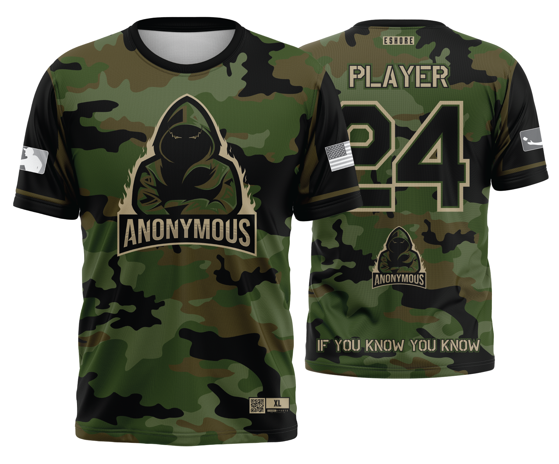 Anonymous Cornhole - CAMO - FDS | Jersey – eShore Sports