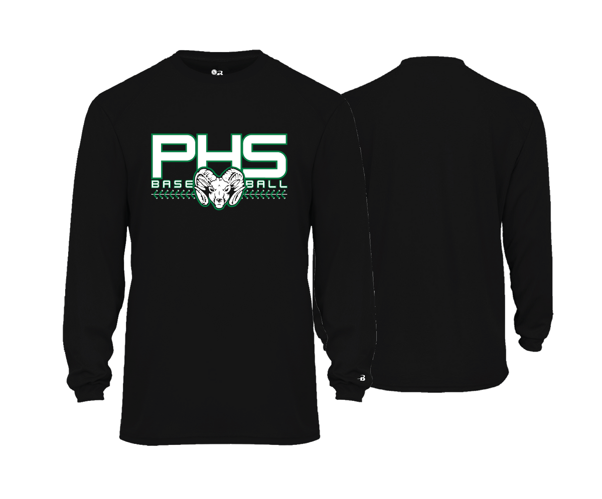Parkside High School - Black - DTF | Unisex Long Sleeve Performance Te ...