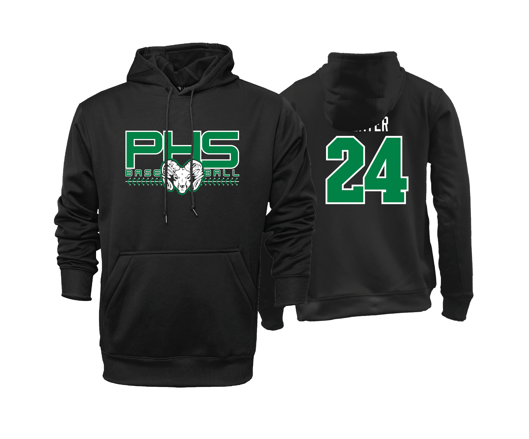 Parkside High School - BASEBALL - DTF | Unisex Hoodie – eShore Sports