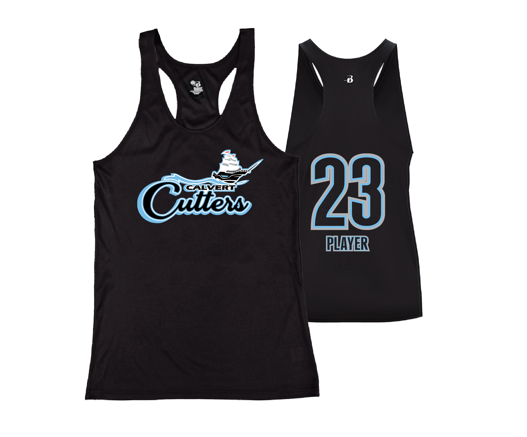 Calvert Cutters - DTF | Women's Performance Racerback – eShore Sports